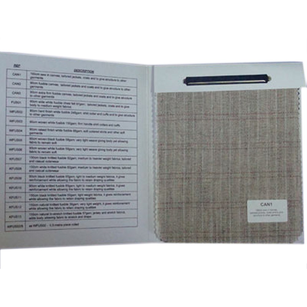 SBI13 Sample book of interlining