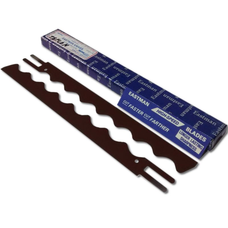 Genuine 8" Eastman Wavy Teflon Blades