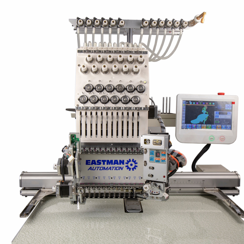 Eastman Automation Embroidery Machine - Eastman Cutting Machines Ltd